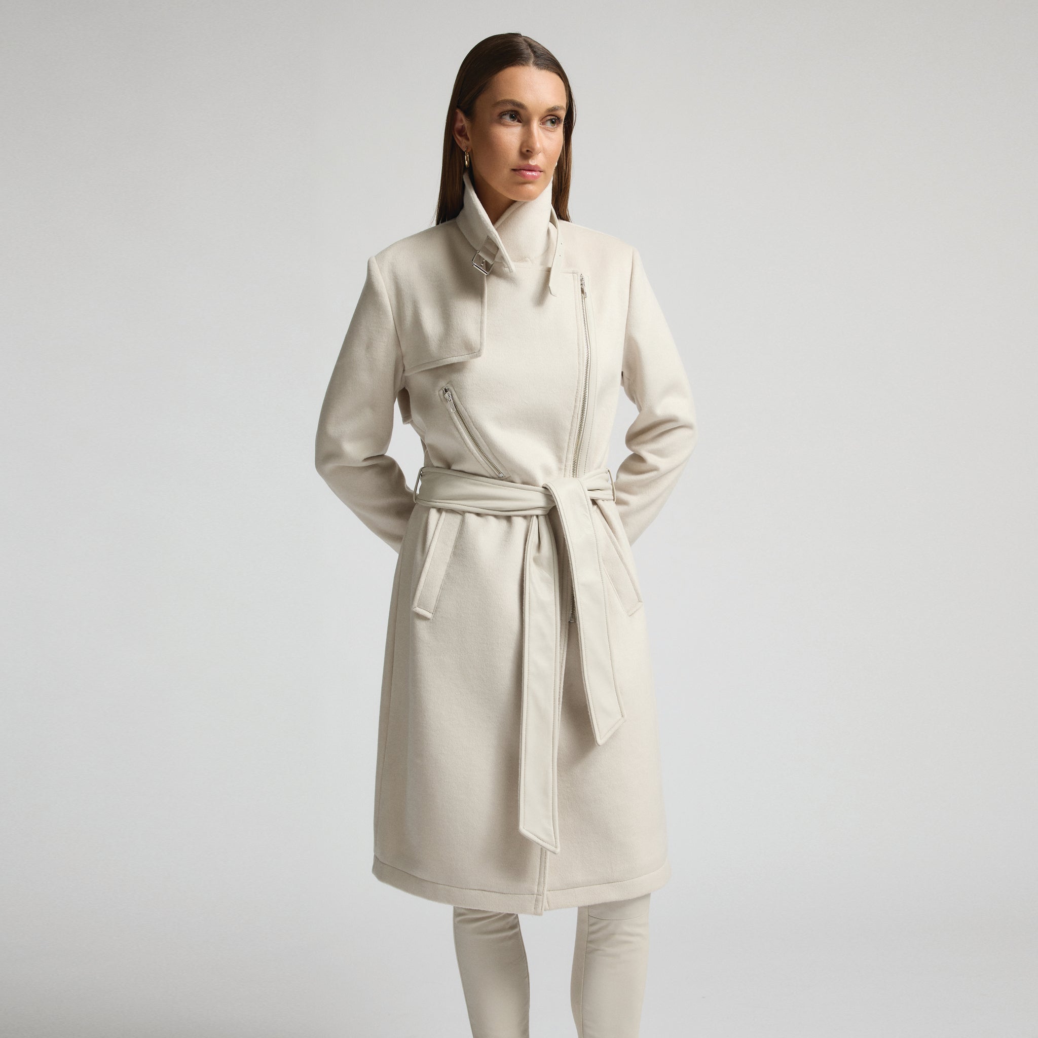 McKenna Coat - Milk – RAW by RAW